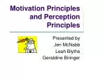 PPT - Principles of Motivation PowerPoint Presentation, free download ...
