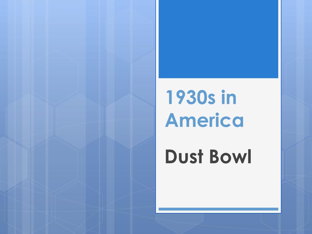 PPT - 1930s in America PowerPoint Presentation, free download - ID:6158467