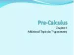 PPT - Pre-Calculus PowerPoint Presentation, free download - ID:7040118