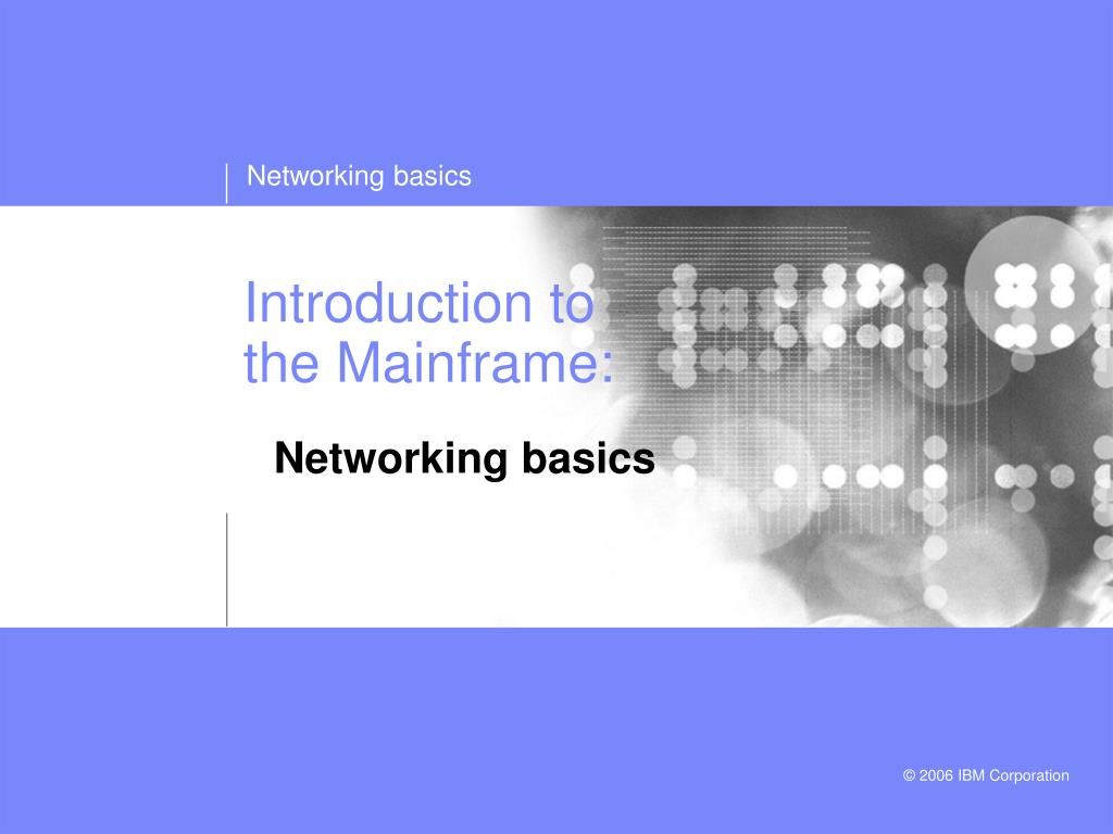 PPT - Introduction to the Mainframe: PowerPoint Presentation, free ...