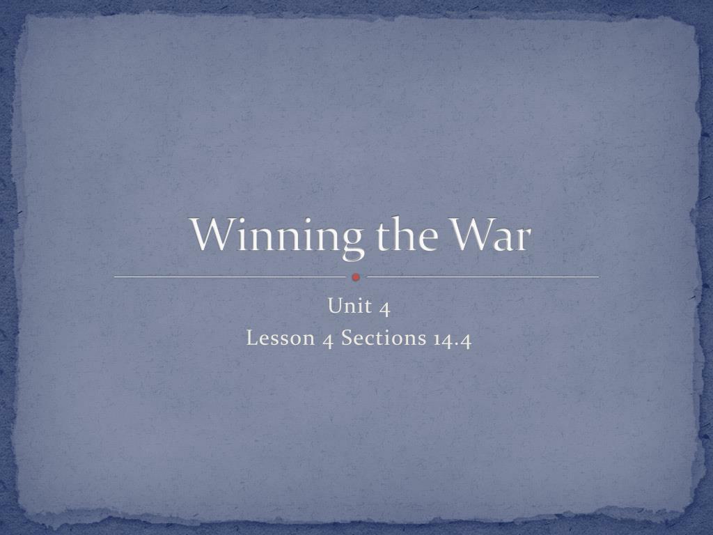 PPT - Impacts of Total War in WWI and Role of European Colonies ...