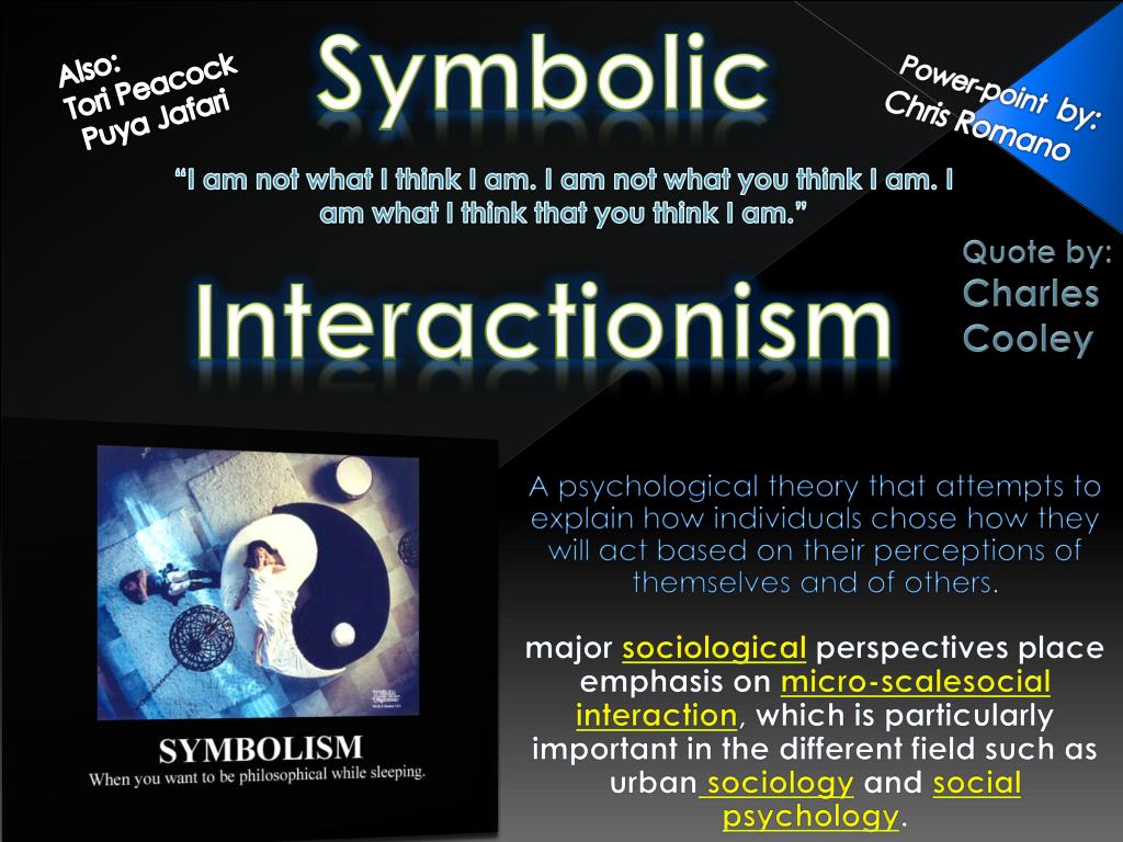 PPT - Symbolic Interactionism PowerPoint Presentation, free download ...