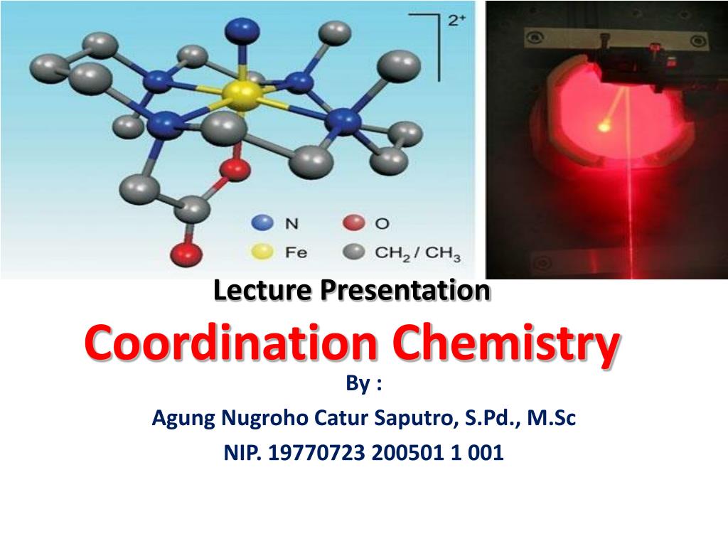 PPT - Lecture Presentation Coordination Chemistry PowerPoint ...