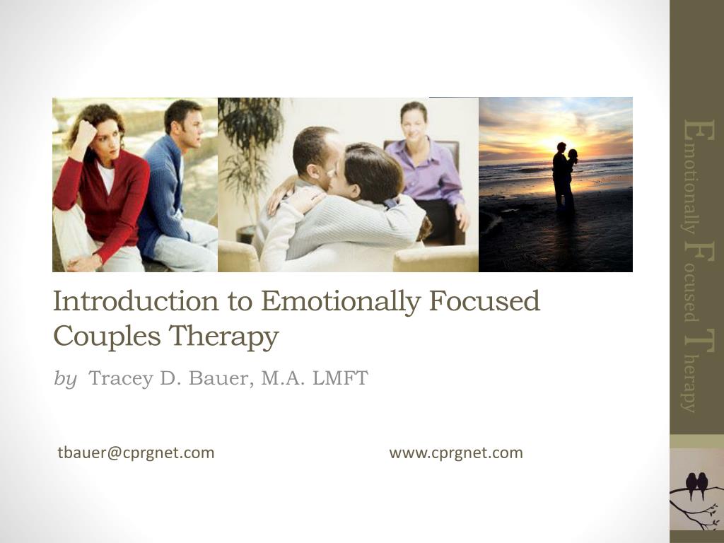 PPT - Introduction to Emotionally Focused Couples Therapy PowerPoint ...