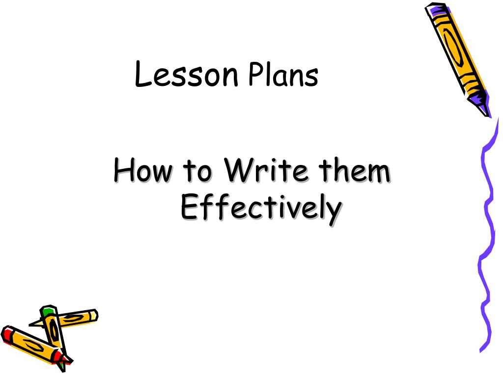 PPT - Lesson Plans PowerPoint Presentation, free download - ID:6170254