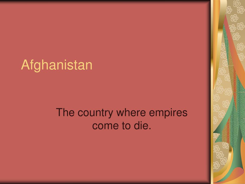 PPT - Afghanistan PowerPoint Presentation, free download - ID:6170413
