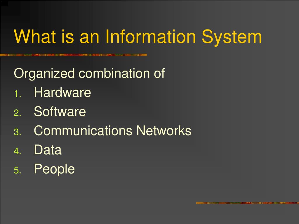 PPT - Information Systems Roles and Types PowerPoint Presentation, free ...
