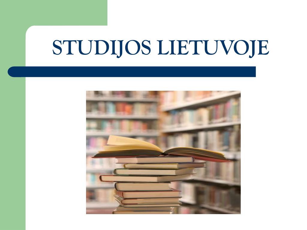 PPT - STUDIJOS LIETUVOJE PowerPoint Presentation, free download - ID ...