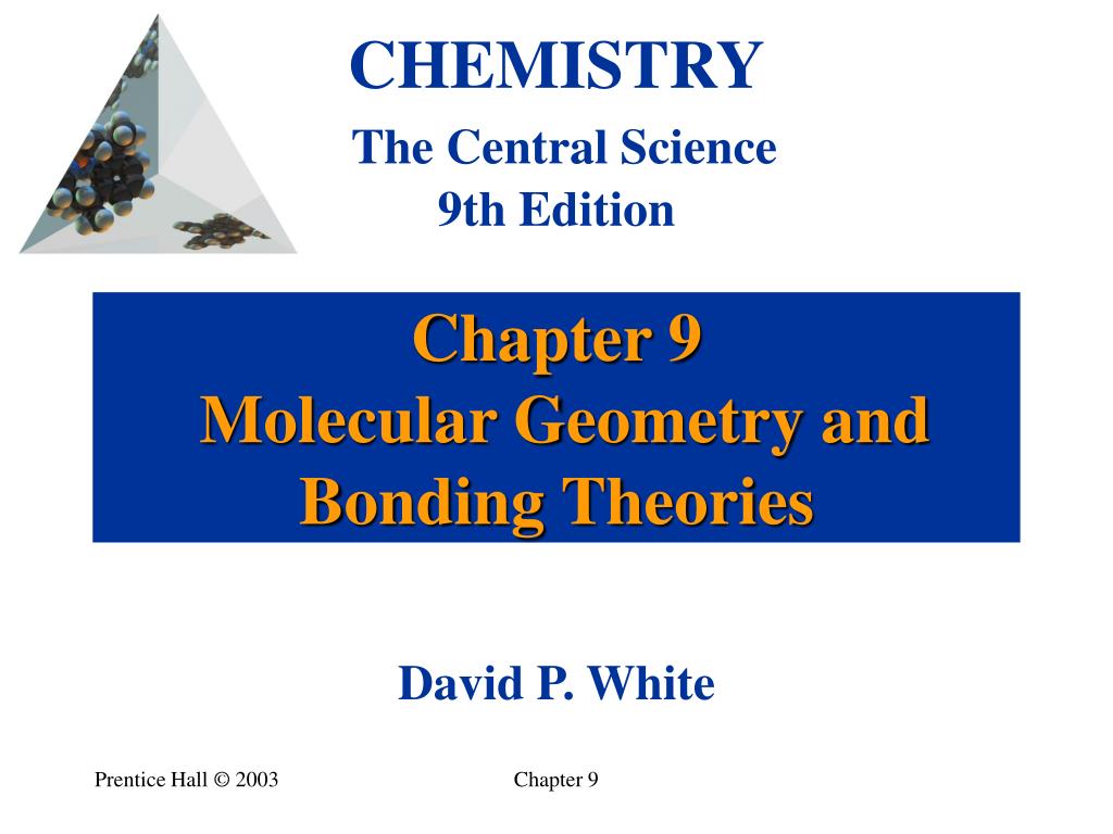 PPT - Chapter 9 Molecular Geometry and Bonding Theories PowerPoint ...