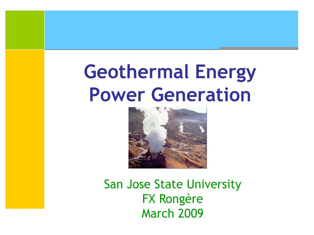 PPT - Geothermal Energy Power Generation PowerPoint Presentation, free ...