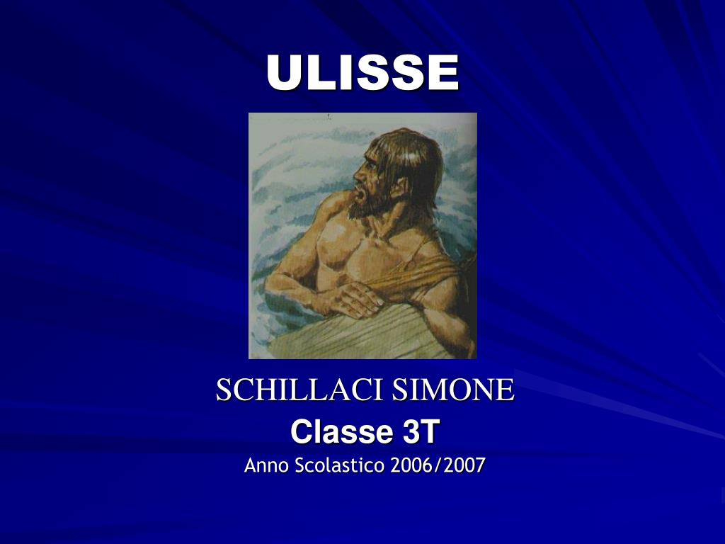 PPT - ULISSE PowerPoint Presentation, free download - ID:6176896