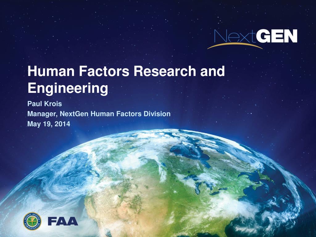 PPT - Human Factors Research and Engineering PowerPoint Presentation ...