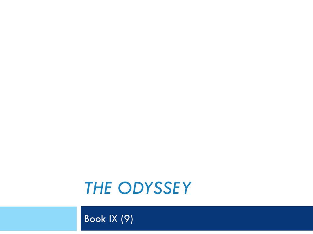 PPT - The Odyssey PowerPoint Presentation, free download - ID:6177280
