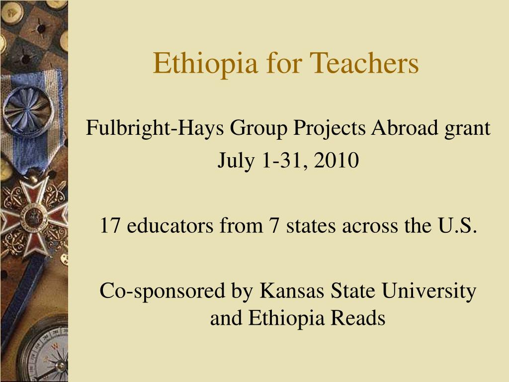 PPT - Ethiopia for Teachers PowerPoint Presentation, free download - ID ...