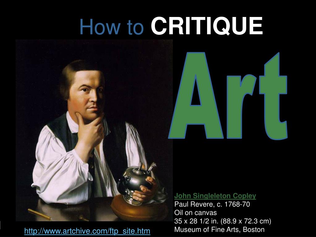 PPT - How to CRITIQUE PowerPoint Presentation, free download - ID:6182865