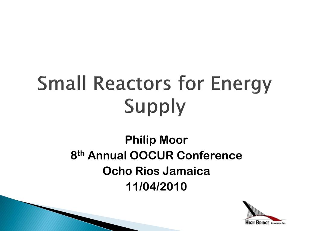 PPT - Small Reactors for Energy Supply PowerPoint Presentation, free ...