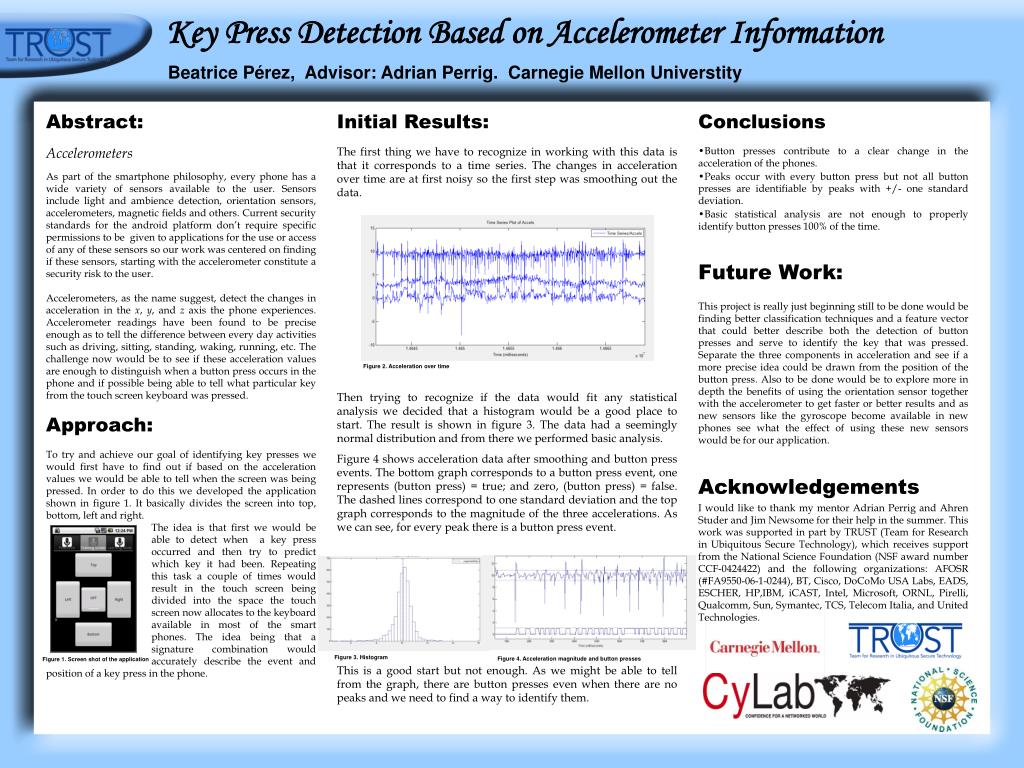 PPT - Key Press Detection Based on Accelerometer Information PowerPoint ...