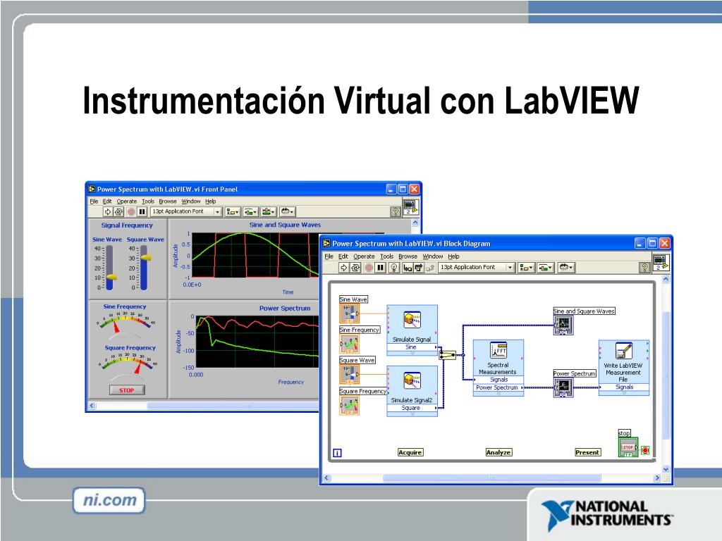 PPT - Instrumentación Virtual con LabVIEW PowerPoint Presentation, free download - ID:6185445