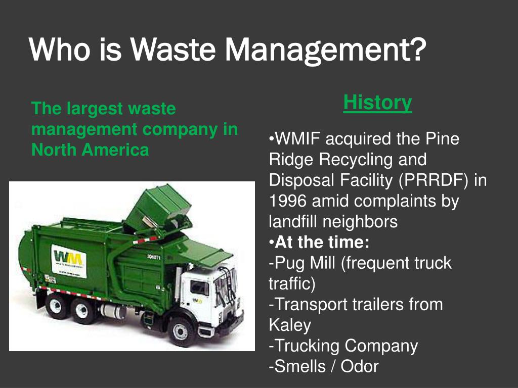PPT - Waste Management History & Expansion | Waste Regulation ...