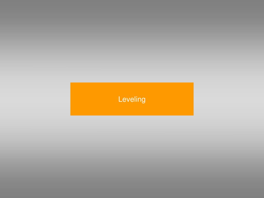 PPT - Leveling PowerPoint Presentation, free download - ID:6186787