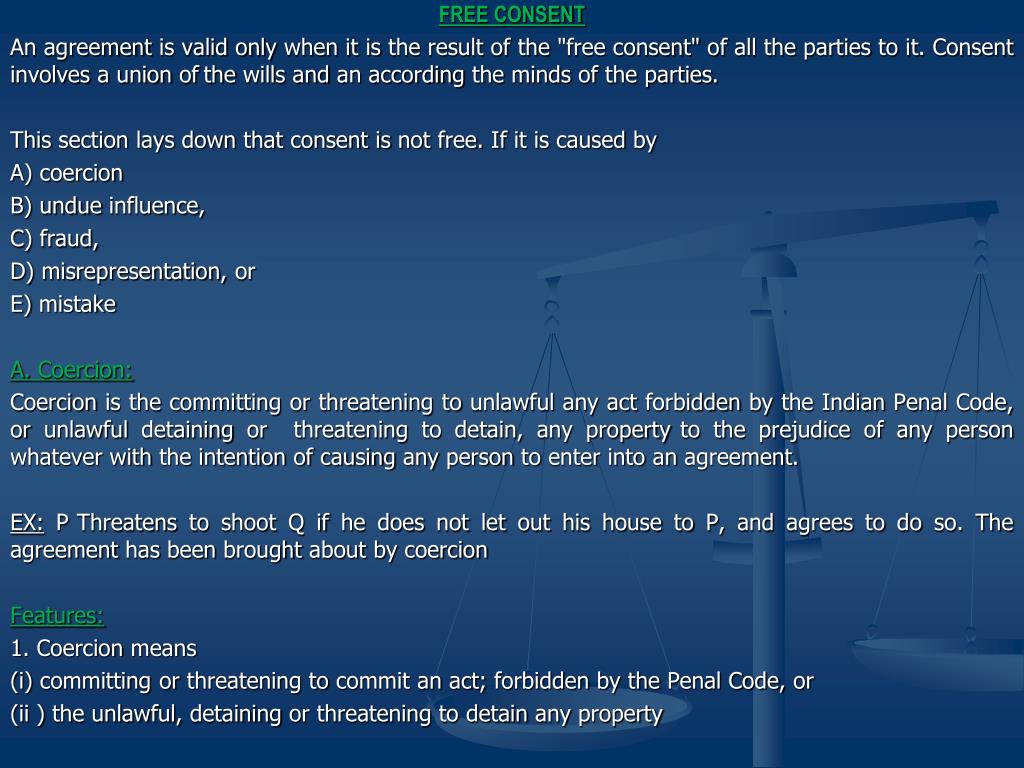 PPT - FREE CONSENT PowerPoint Presentation, free download - ID:6187227