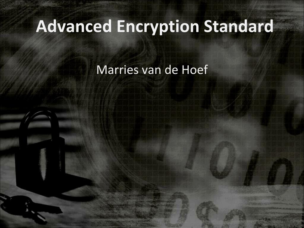 PPT - Advanced Encryption Standard PowerPoint Presentation, free ...