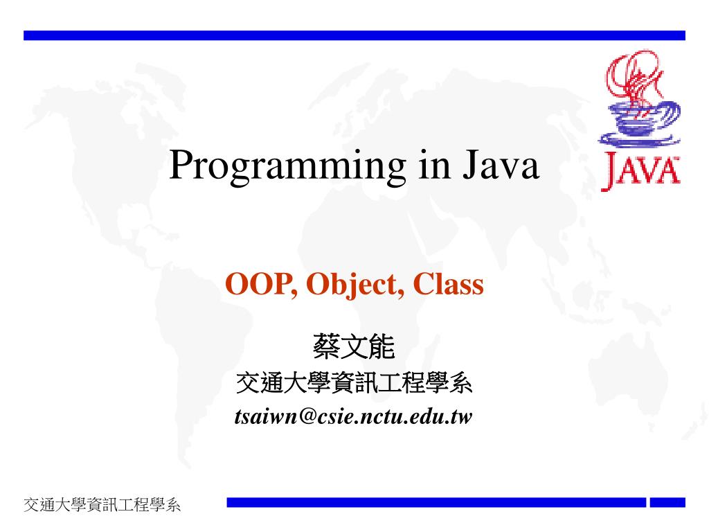 PPT - Programming in Java PowerPoint Presentation, free download - ID ...