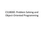 PPT - Chapter 1 Introduction to Object-Oriented Programming and Problem Solving PowerPoint ...