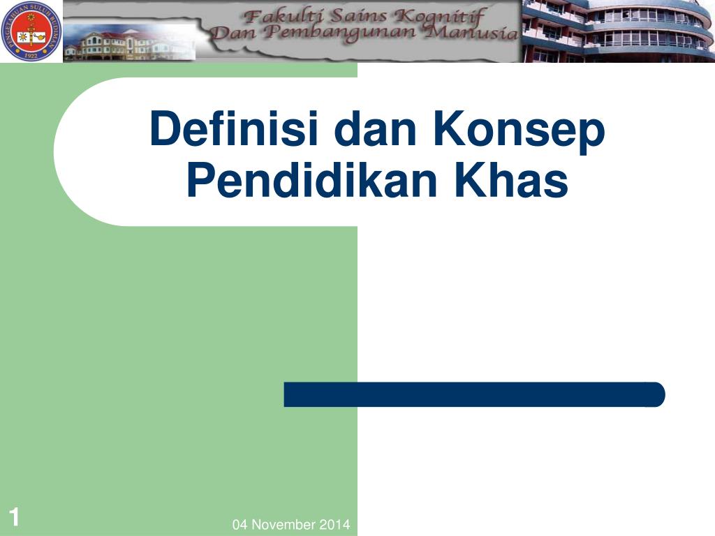 PPT - Definisi dan Konsep Pendidikan Khas PowerPoint Presentation, free ...