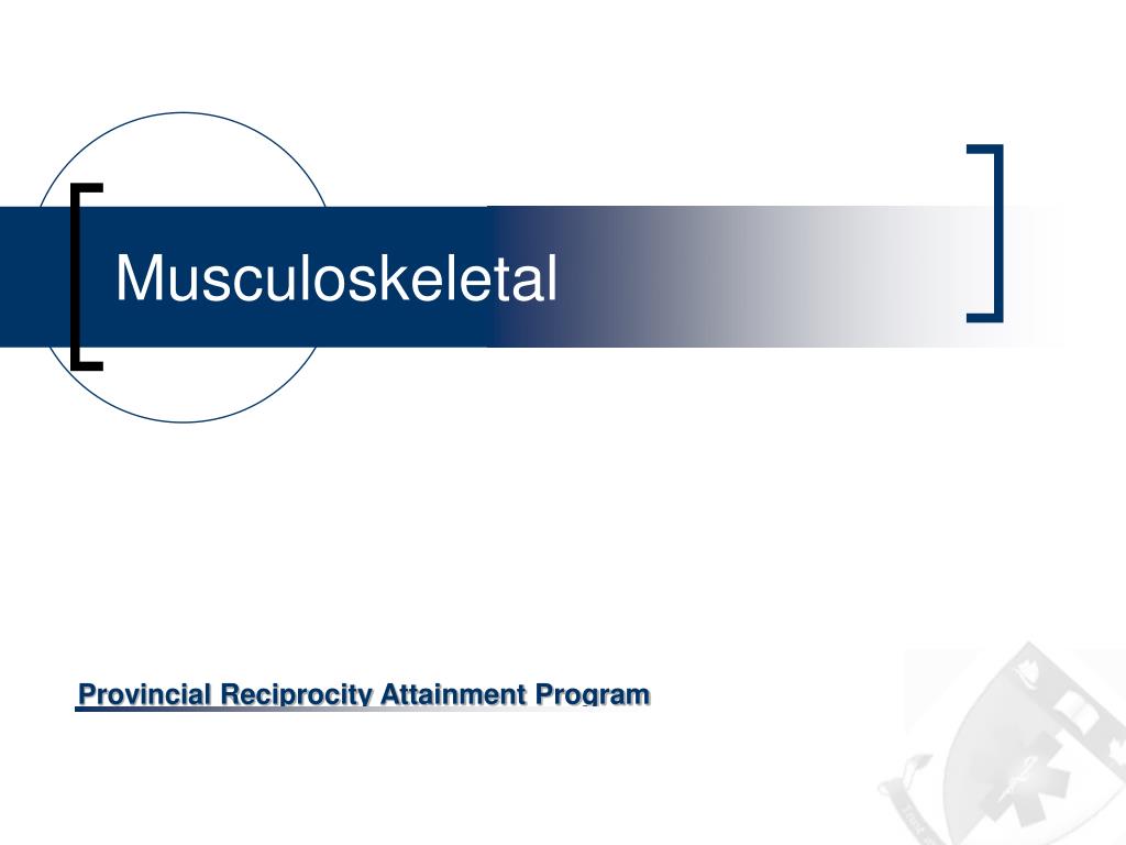 PPT - Musculoskeletal PowerPoint Presentation, free download - ID:6194237