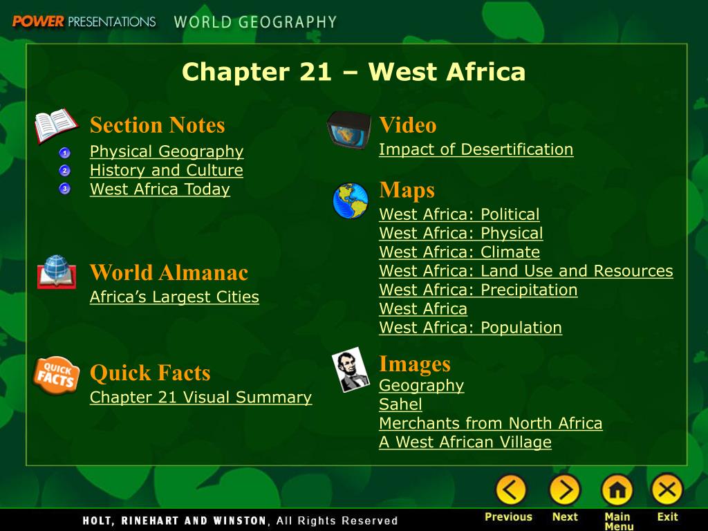 PPT - Chapter 21 – West Africa PowerPoint Presentation, free download ...