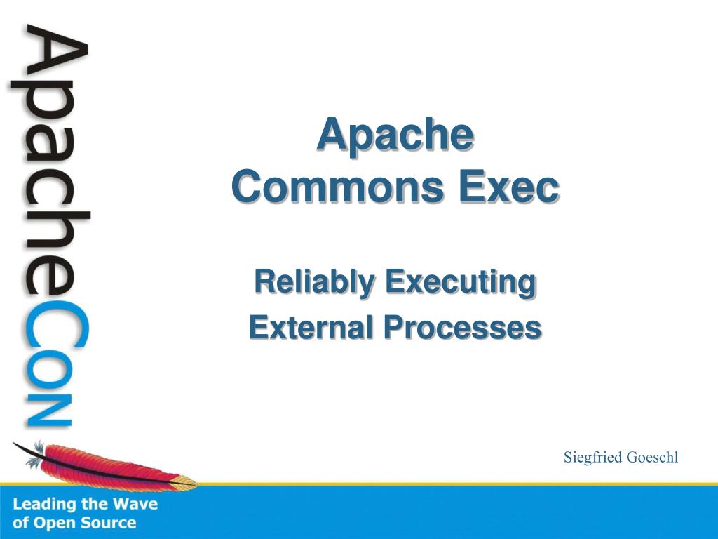 PPT - Apache Commons Exec PowerPoint Presentation, free download - ID ...