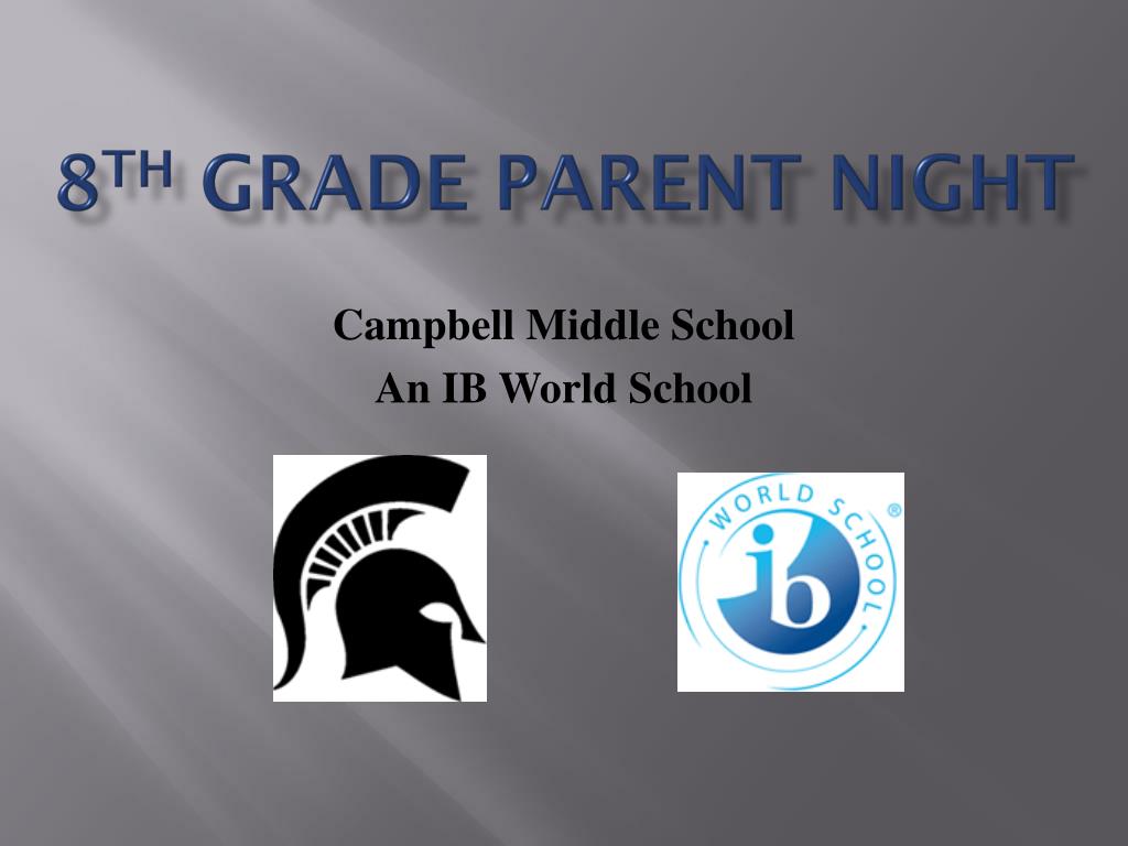 PPT - 8 th Grade Parent Night PowerPoint Presentation, free download ...