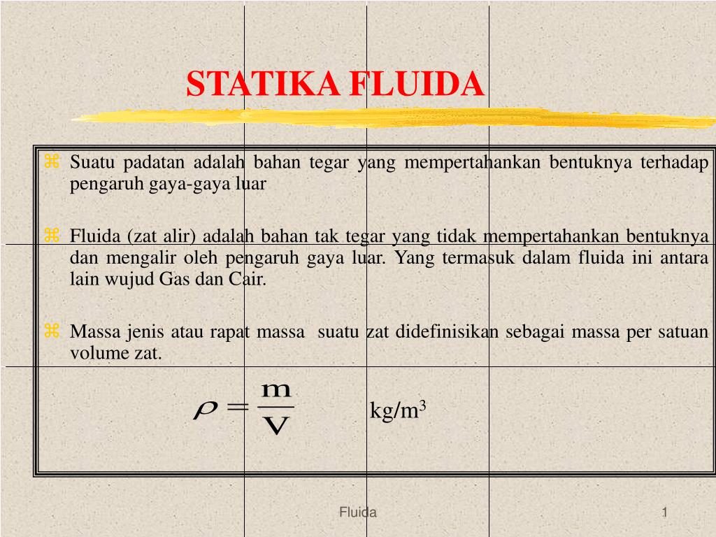 PPT - STATIKA FLUIDA PowerPoint Presentation, free download - ID:6201344
