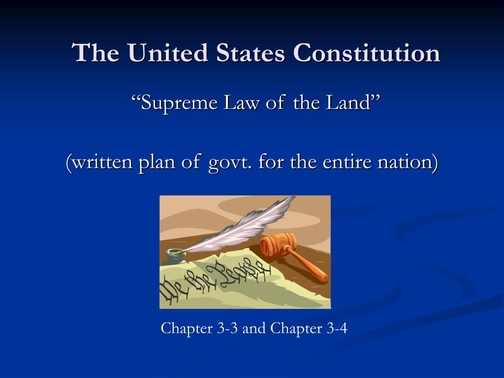 PPT - The United States Constitution PowerPoint Presentation, free ...