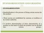 PPT - Standardization and Grading PowerPoint Presentation, free ...