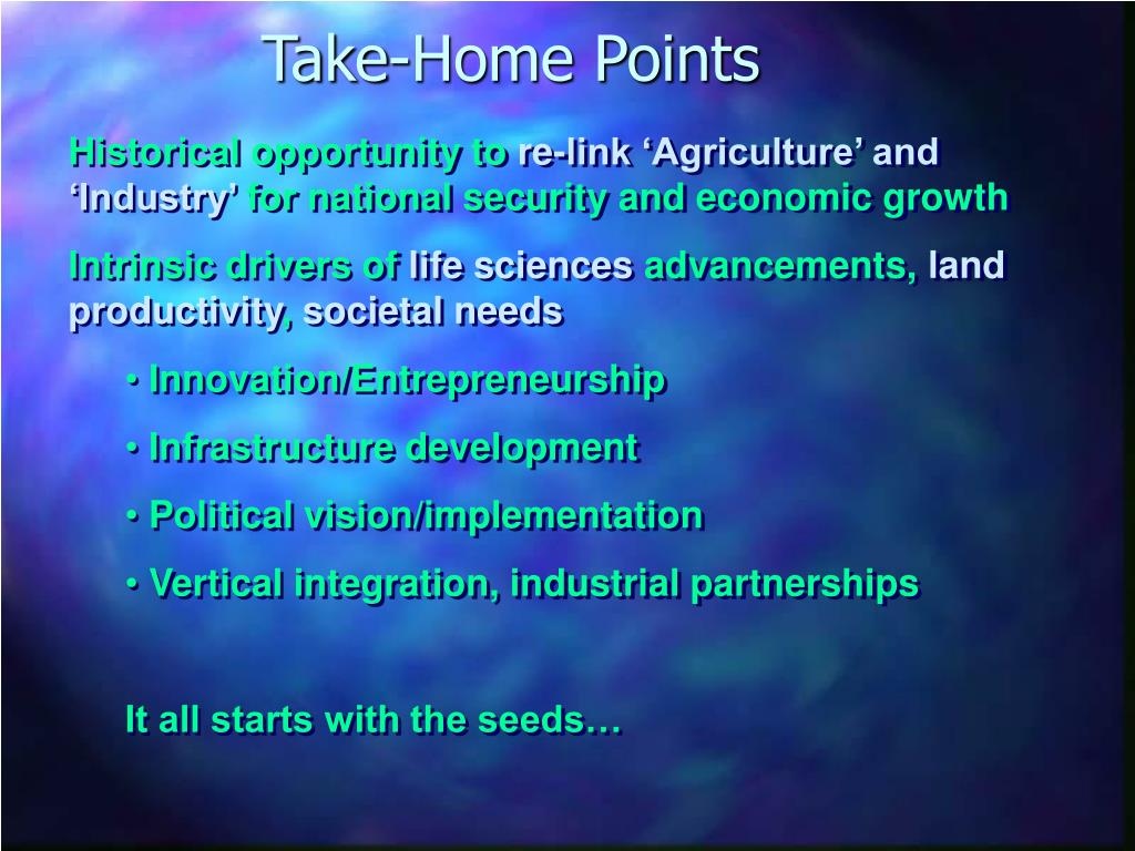PPT - Take-Home Points PowerPoint Presentation, free download - ID:6210610