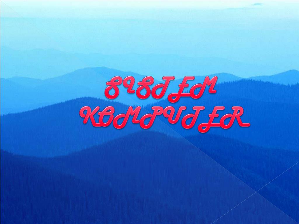 PPT - SISTEM KOMPUTER PowerPoint Presentation, free download - ID:6212259