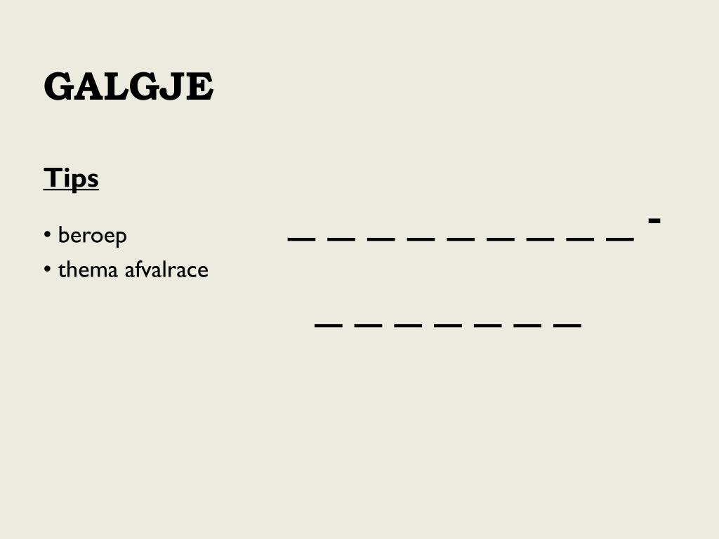 PPT - GALGJE PowerPoint Presentation, free download - ID:6213241