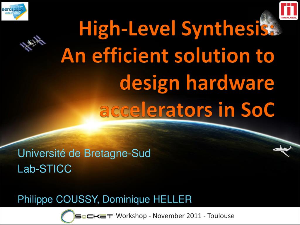PPT - High-Level Synthesis : An efficient solution to design hardware ...