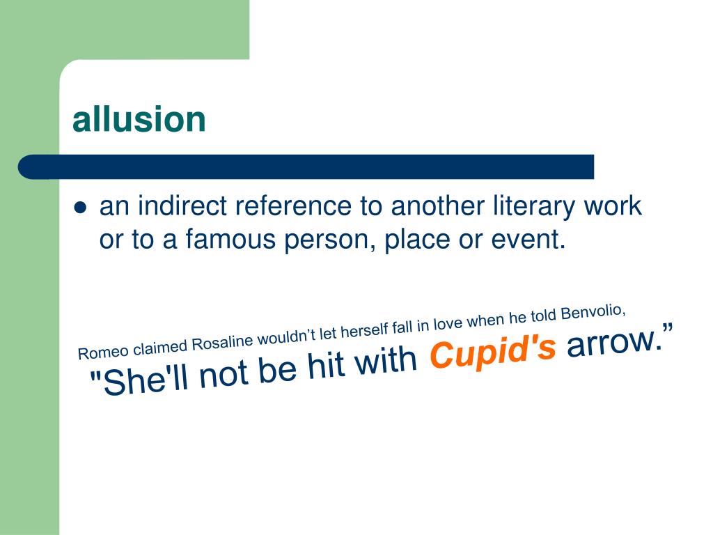 PPT - allusion PowerPoint Presentation, free download - ID:6215146