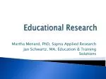 PPT - Introduction to Educational Research PowerPoint Presentation ...