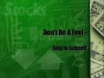 PPT - Characteristics of a Fool PowerPoint Presentation, free download ...
