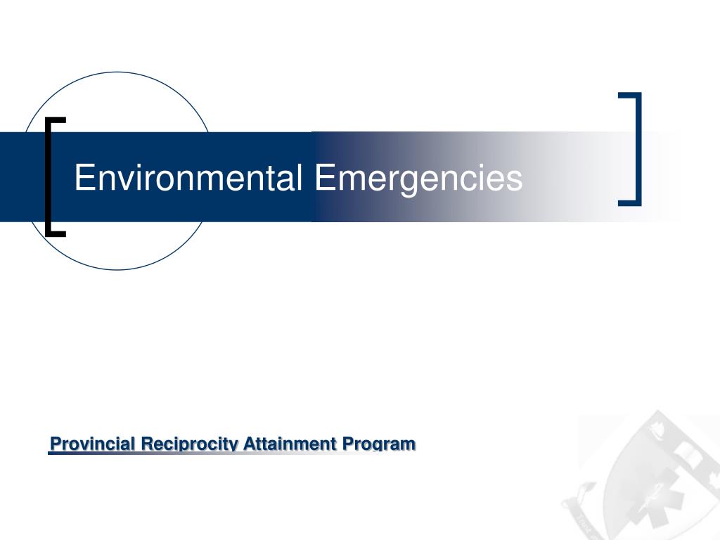 PPT - Environmental Emergencies PowerPoint Presentation, free download ...