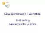 PPT - Reading/Writing Workshop Mini-Lesson PowerPoint Presentation ...