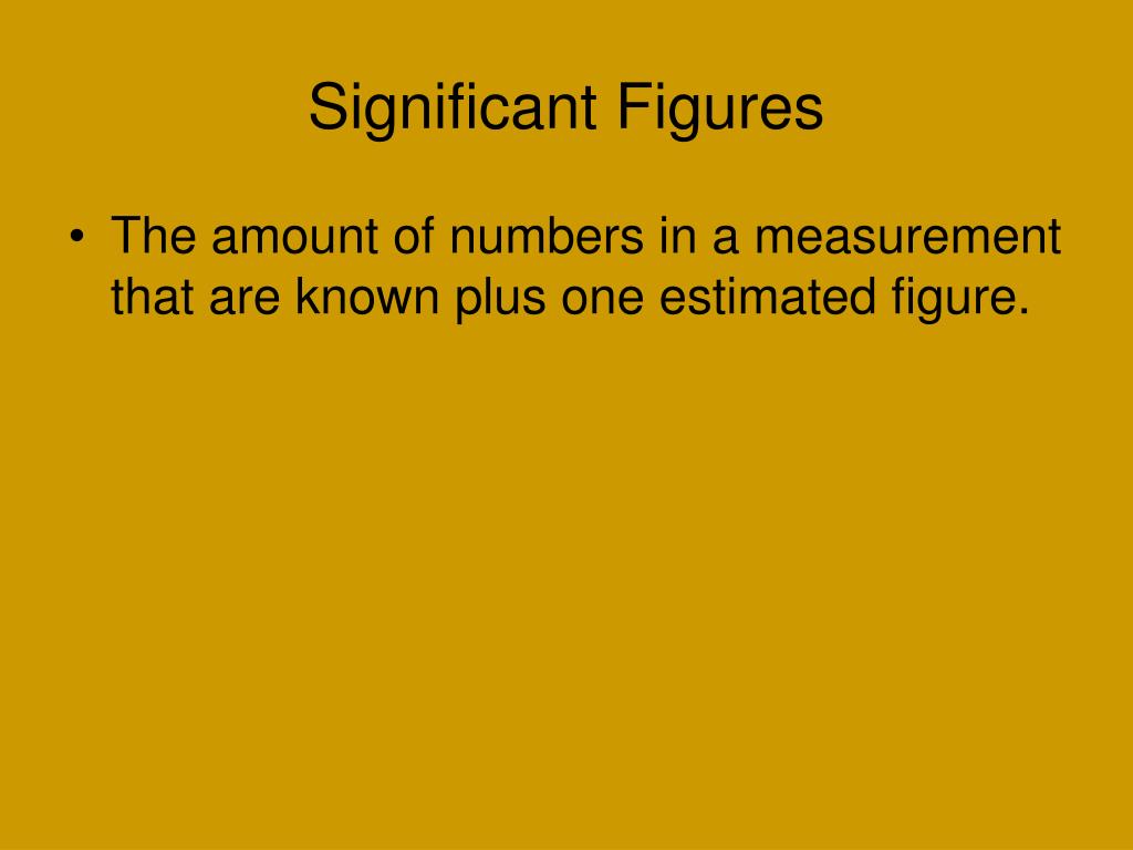 PPT - Significant Figures PowerPoint Presentation, free download - ID ...