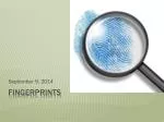 PPT - Fingerprints PowerPoint Presentation, free download - ID:3930838