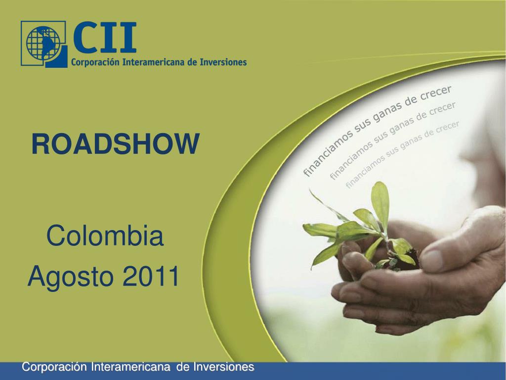 PPT - ROADSHOW PowerPoint Presentation, free download - ID:6218718
