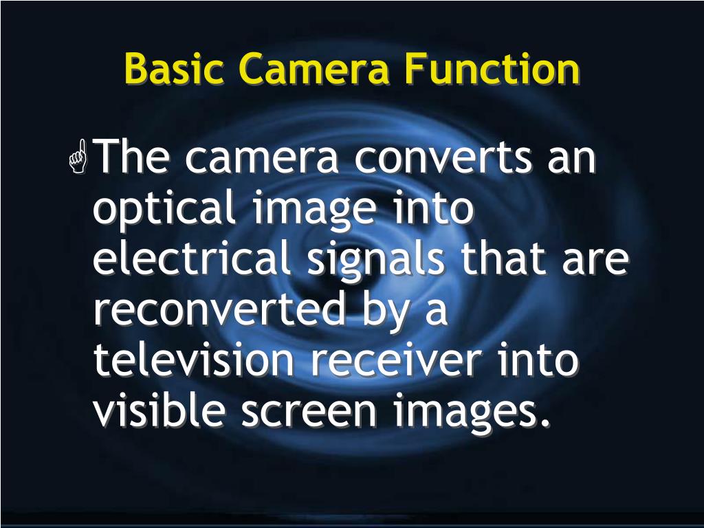 PPT - Basic Camera Function PowerPoint Presentation, free download - ID ...