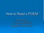 PPT - How to Read a MSDS PowerPoint Presentation, free download - ID ...